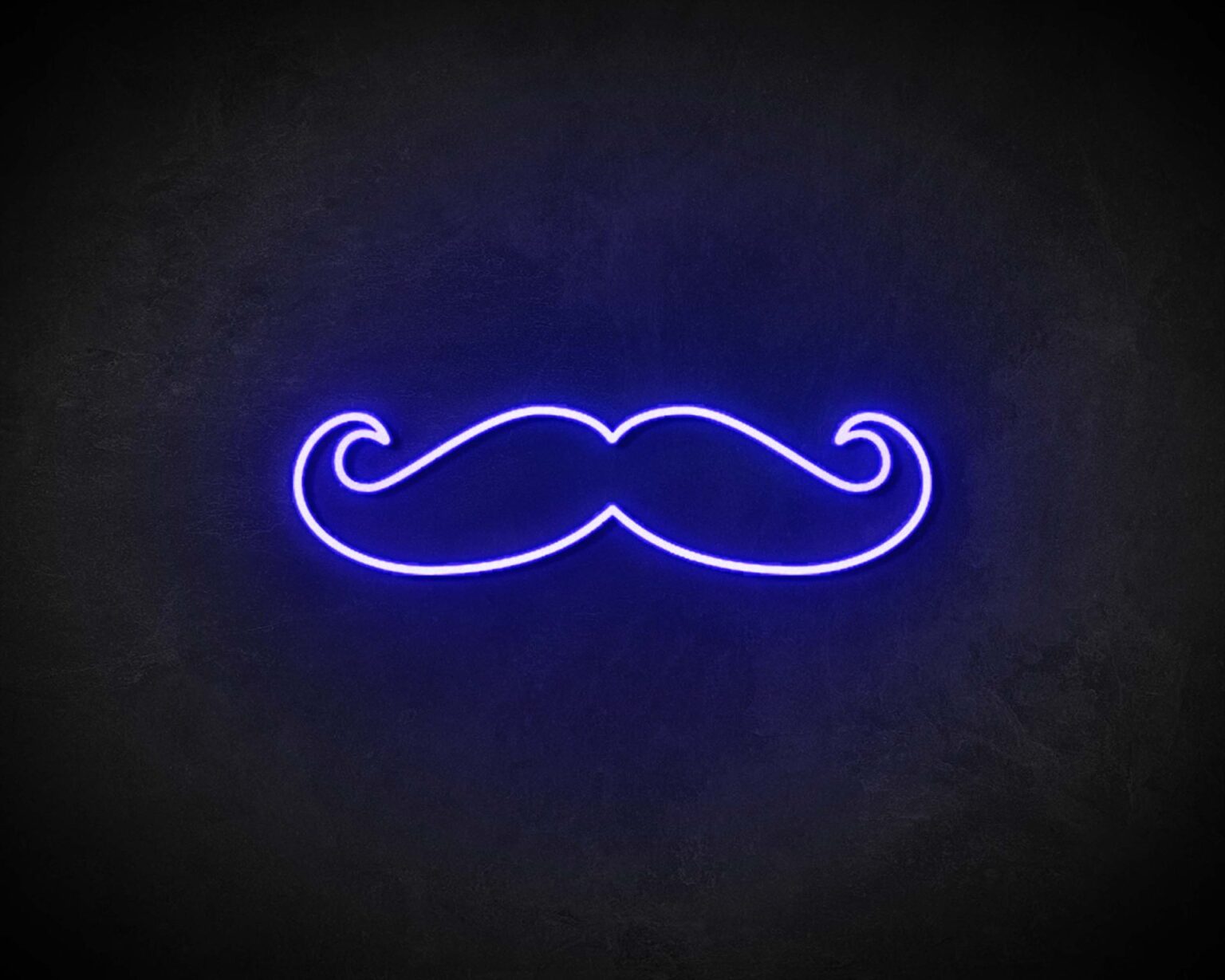 LED Neon Sign Moustache - The Neon Company - AT