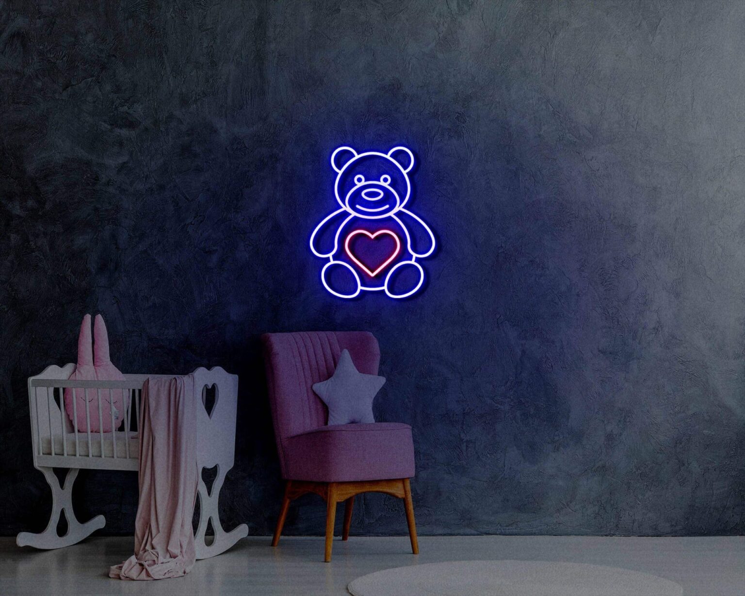 LED Neon Sign Teddy bear - The Neon Company - AT