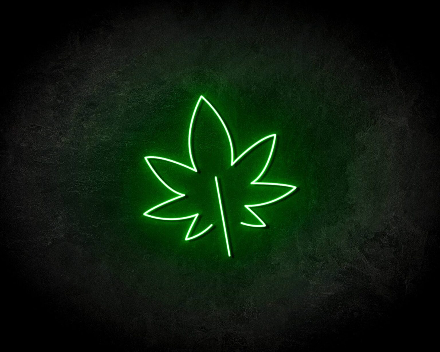 LED Neon Sign Weed Leaf - The Neon Company - AT