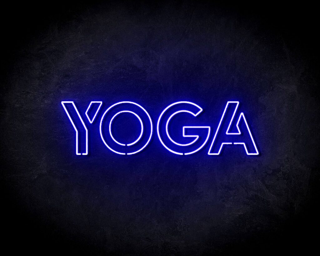 LED Neon Sign Yoga - The Neon Company - AT